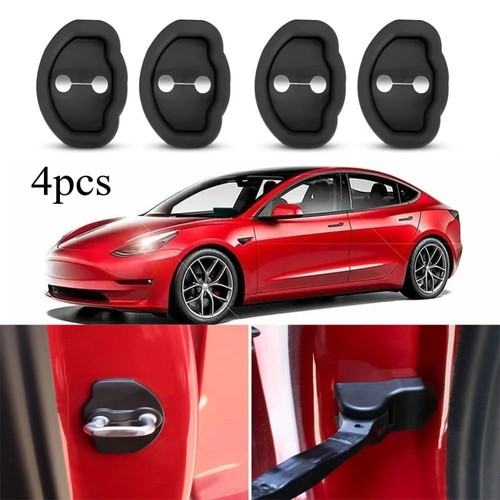 4pcs Silicone Car Door Lock Latches Cover for Tesla Model 3 Model Y For ...