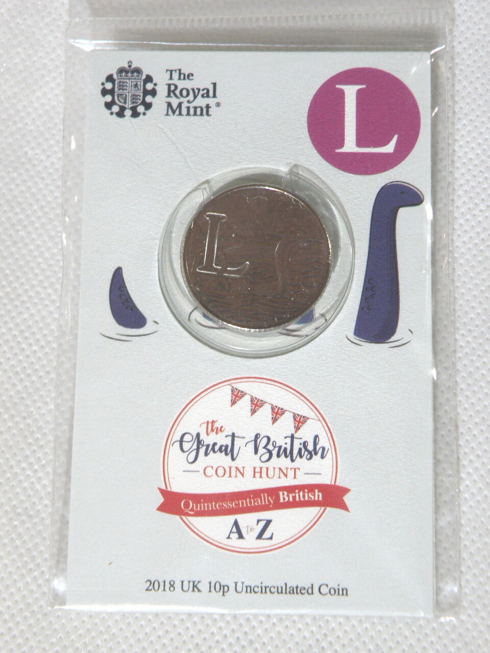 A-Z ALPHABET TEN PENCE 10p COINS - UNCIRCULATED - Royal Mint BRITISH ...