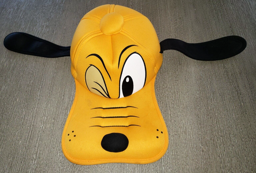men women DISNEY PARKS PLUTO HAT adults one size LONG EARS CUTE! PARK ...