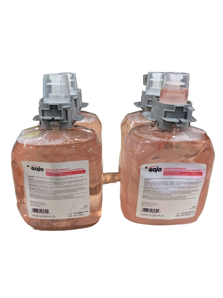 GOJO 5161-04 Hand Cleaner 42 Oz Foam Refill for Dispenser Cranberry ...