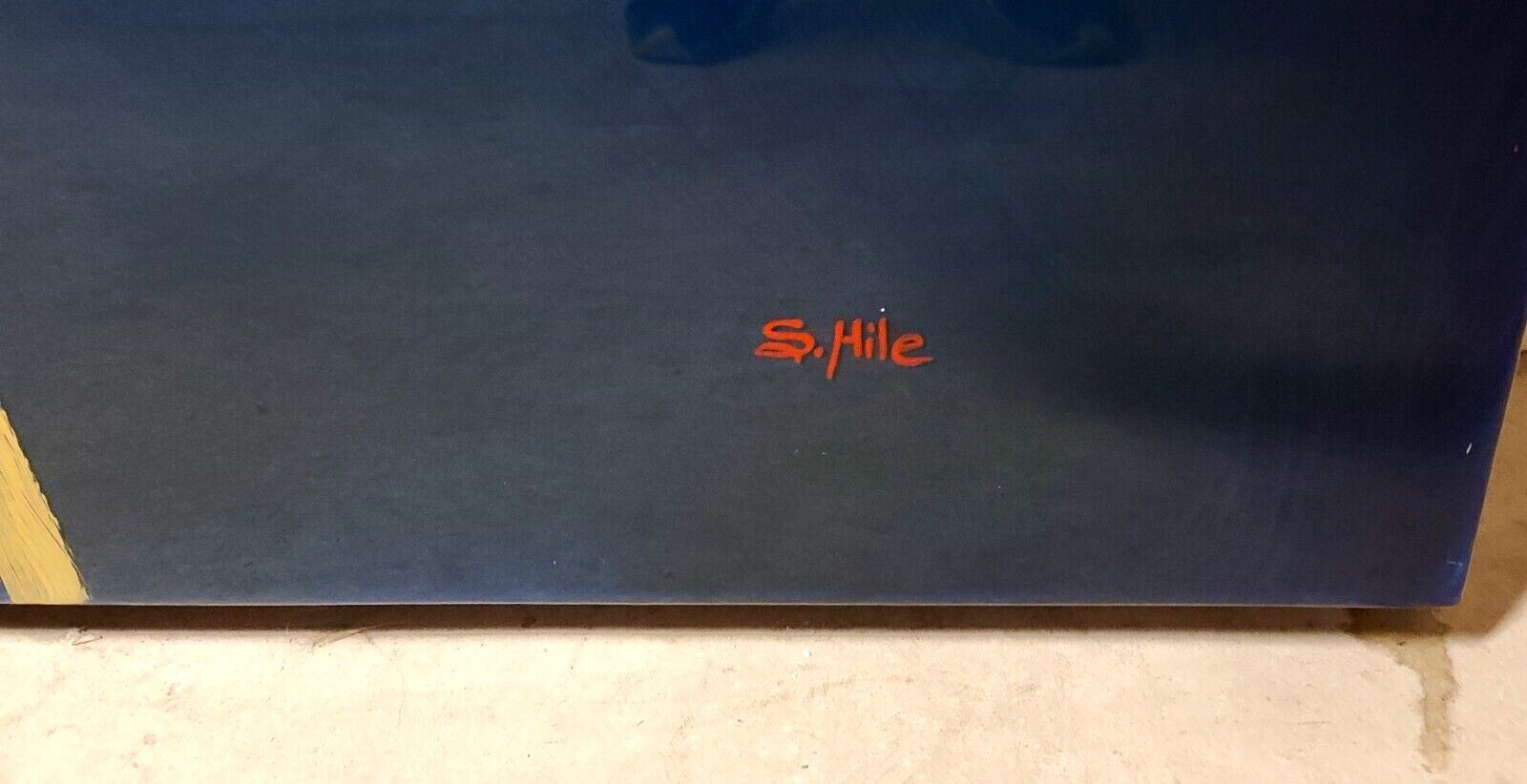 Monumental 61 x 51 Mid Century Modern Abstract Painting Sculpture by ...