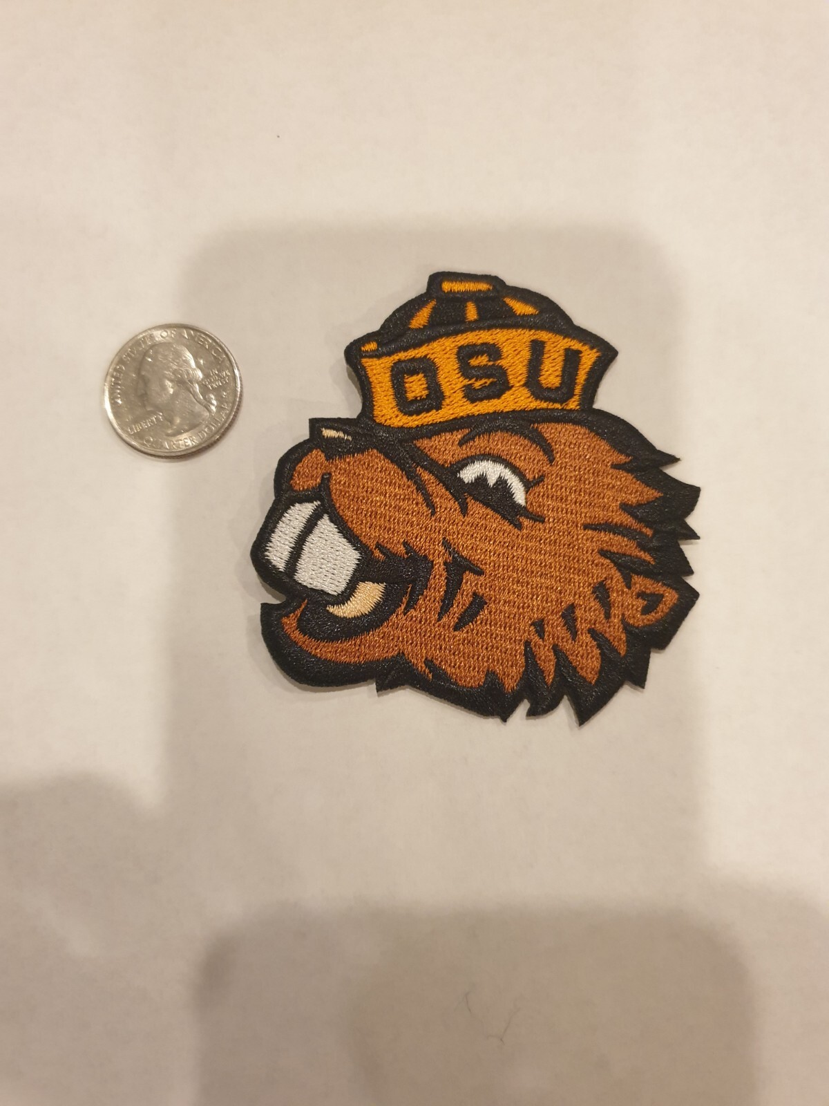 OSU Oregon State Beavers iron on embroidered patch 3"x 3” | eBay