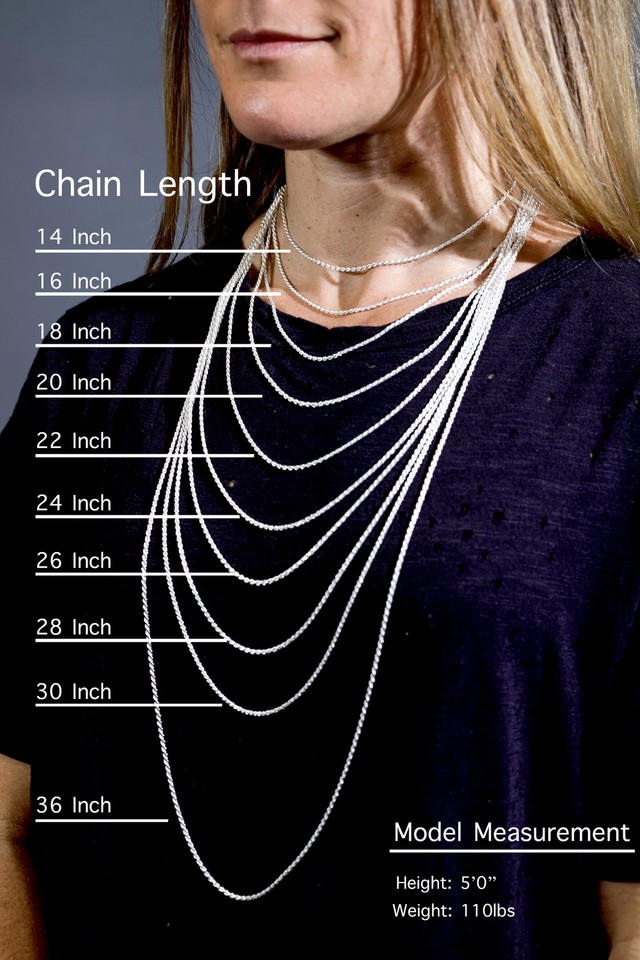 30" Sterling Silver Spiga Necklace Wheat Rope Chain Pure 925 Italy New ...