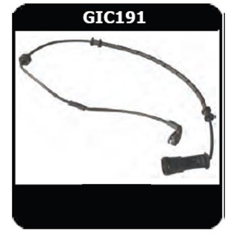 Fits Saab 9-3 2.0i T 2.0i 2.2 TiD 16" 02-04 Front Brake Pad WEAR SENSOR ...