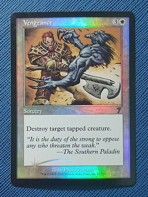 MTG 1x FOIL Vengeance LP Seventh 7th Edition Core Set Magic | eBay