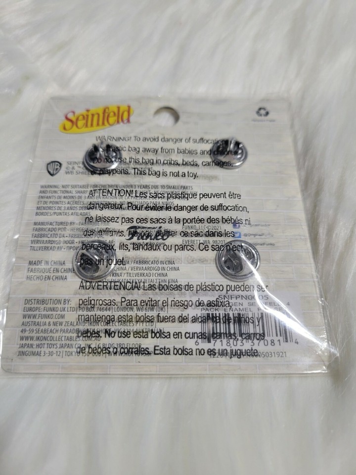 Seinfeld Funko Enamel Pin 4-Pack Set | eBay