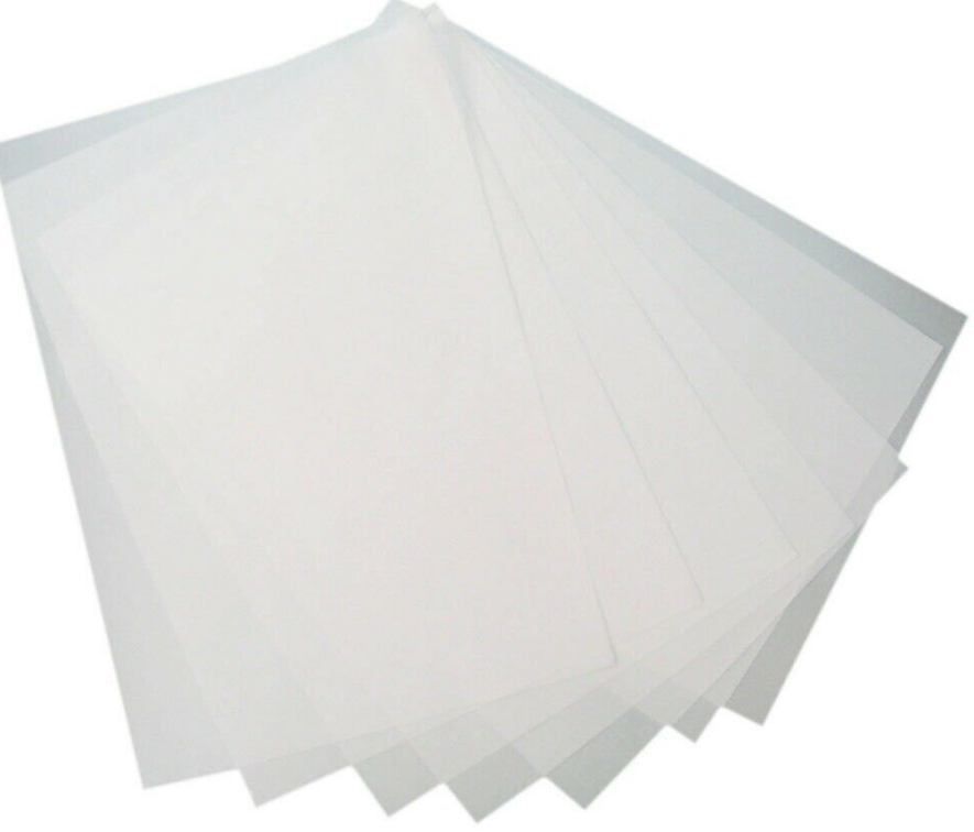 A4 Tracing Paper Sheets 40 GSM See Through Copy Drawing Calligraphy ...