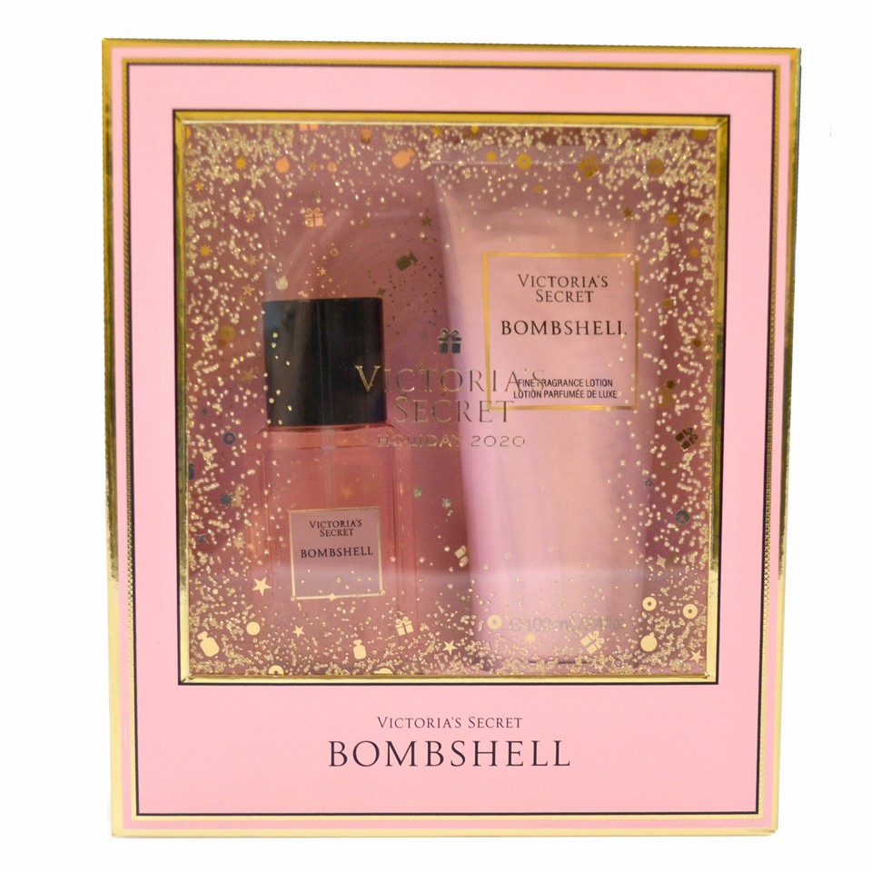 Victoria's Secret 2 Piece Gift Set Body Mist Spray Splash Fragrance ...