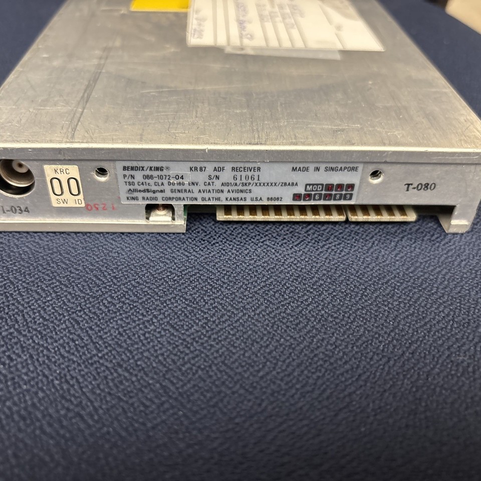 Bendix King KR87 ADF receiver and KI 227 indicator | eBay