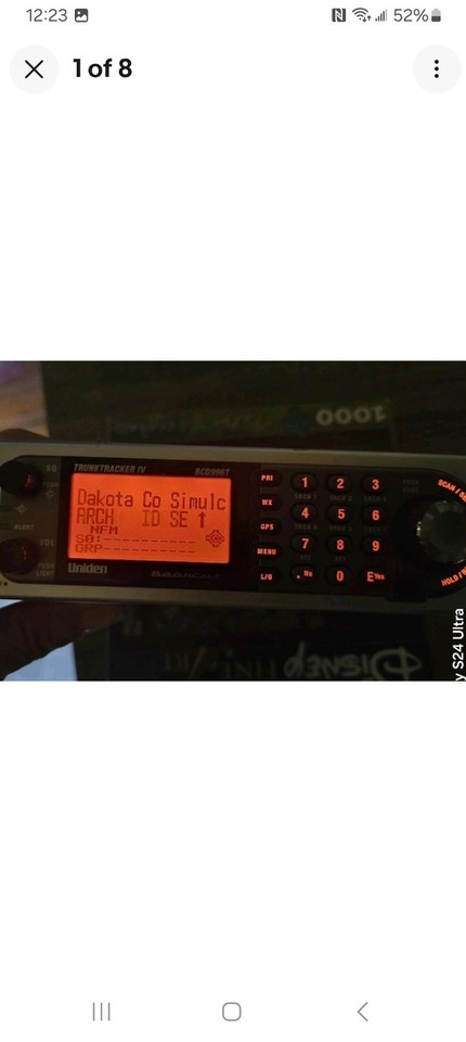 Uniden Bearcat BCD996T P25 Digital Police Scanner With Stock And Mobile ...