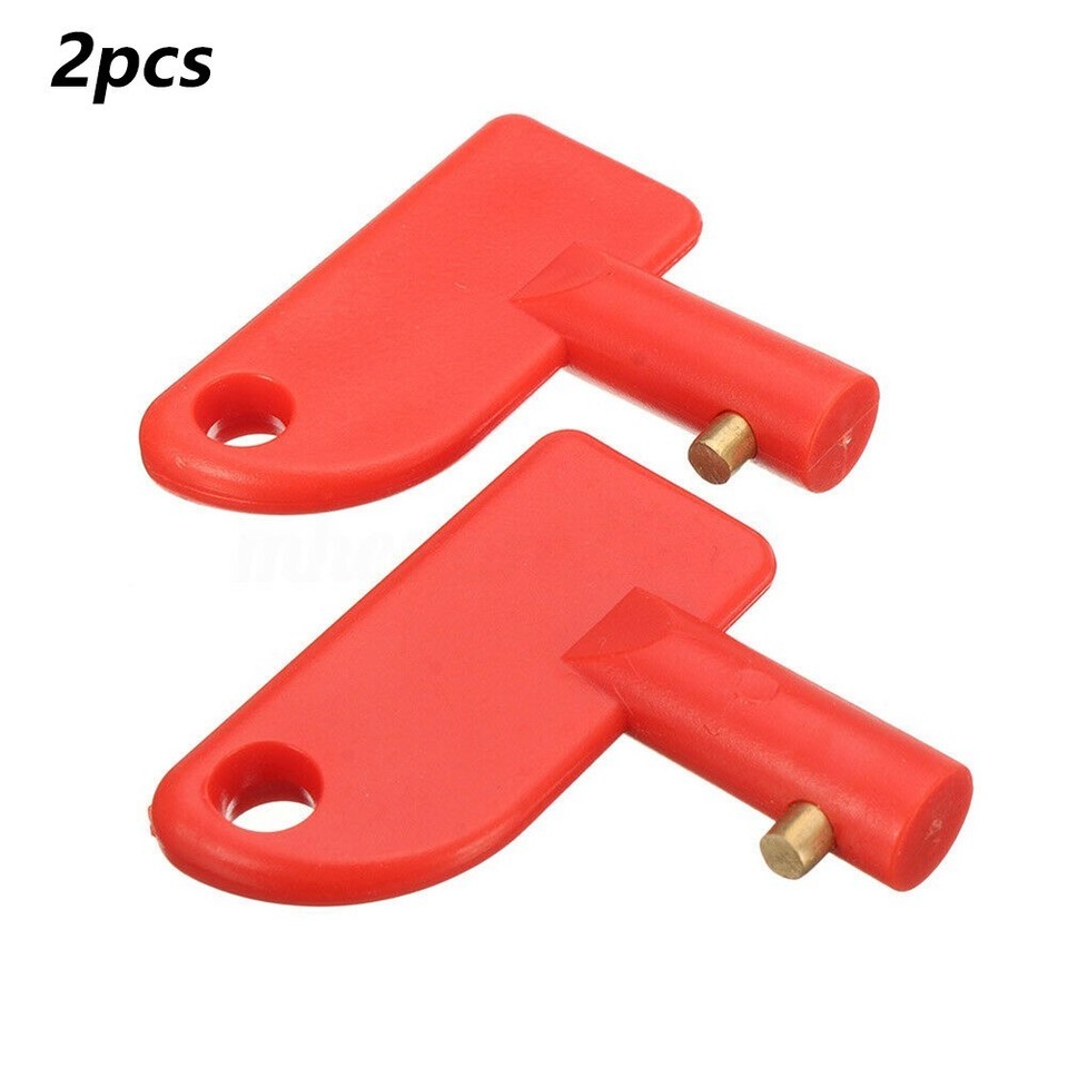 Cut Off Switch Key 2pcs Spare Key Accessories For Battery Isolator ...