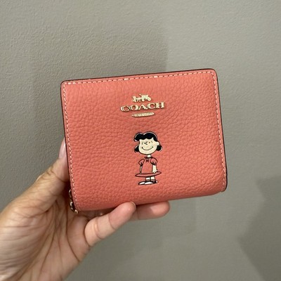Coach X Peanuts Snap Wallet With Lucy CBN89 | eBay