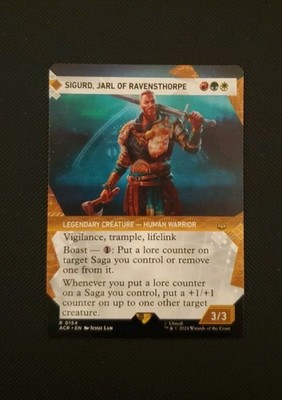 Sigurd, Jarl of Ravensthorpe MTG Magic Assassins Creed Showcase 154 | eBay