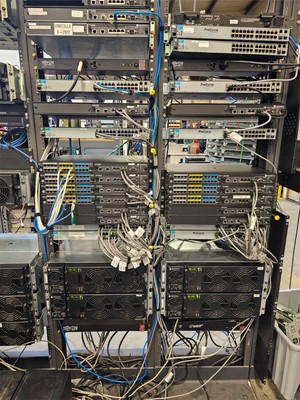 Motorola K2 Core Conventional Dispatch Console System Complete MCC7100 ...