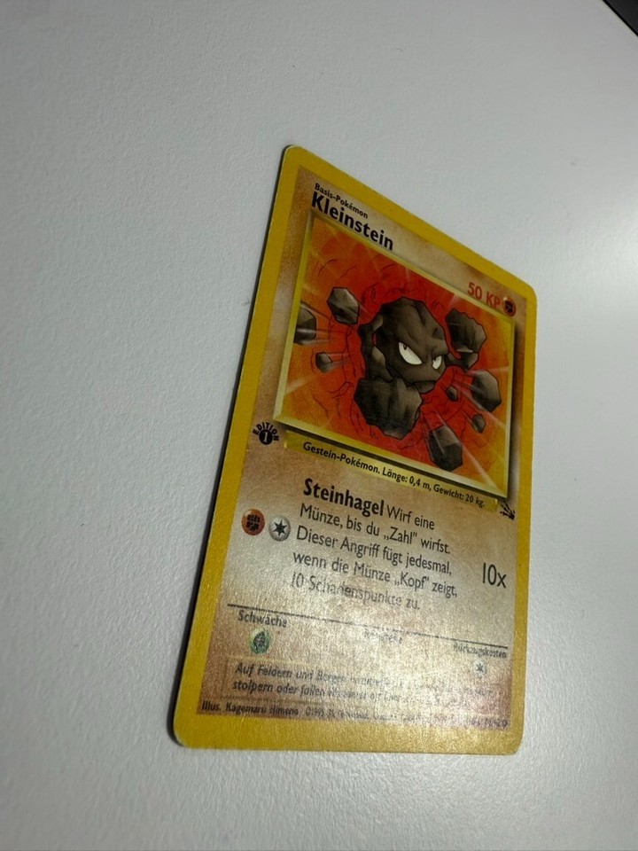Geodude [1st Edition, 1999 - 2000] | Fossil [47/62] | Common | DE ...