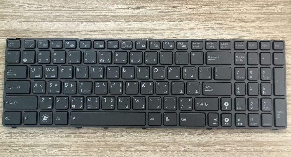 New AR Arabic keyboard ASUS G51 G51J G51V G53 G53JW G60 G60J G72 G73 ...