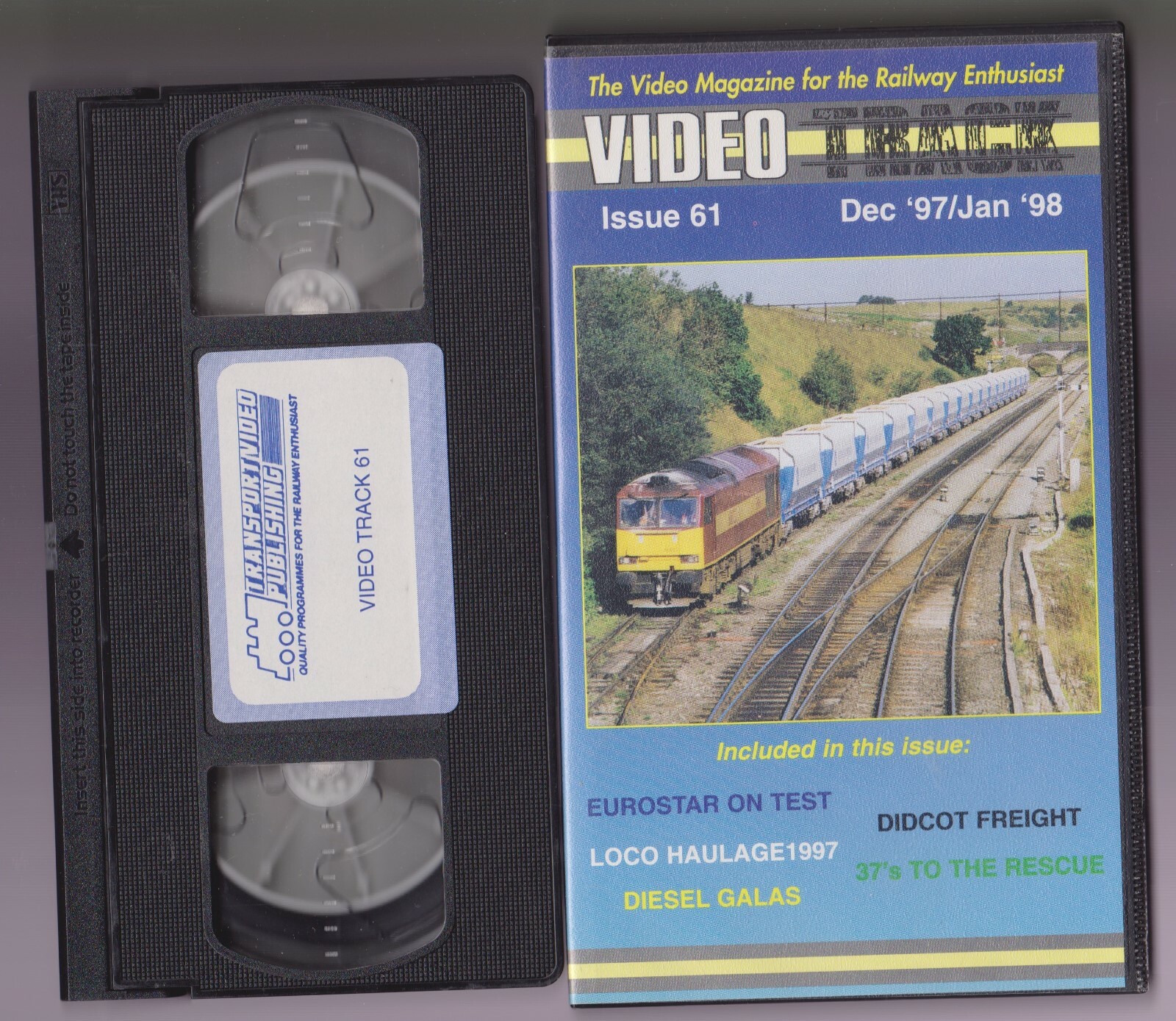 Video Track VHS Video Tapes - Various titles 9 to 107 ~ Railway Video ...