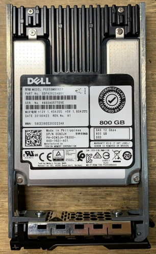 Dell Enterprise Class CN3JH 800GB 2.5" 12Gbps SAS SSD PX05SMB080Y w ...