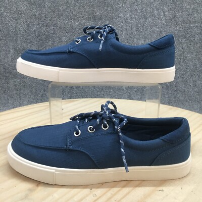 Goodfellow & Co Shoes Mens 7 Caleb Casual Sneakers Blue Canvas Round ...