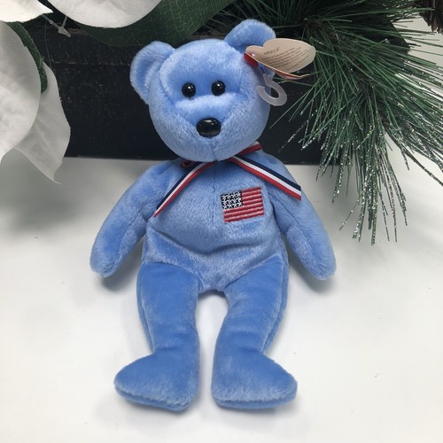Retired Ty Beanie Baby America The Bear | eBay