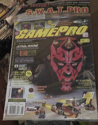 new factory sealed gamepro june 1999 | eBay
