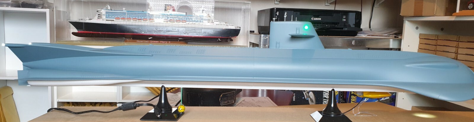 MOEBIUS VOYAGE TO THE BOTTOM OF THE SEA 4 and 8 WINDOW SEAVIEW LIGHTING ...