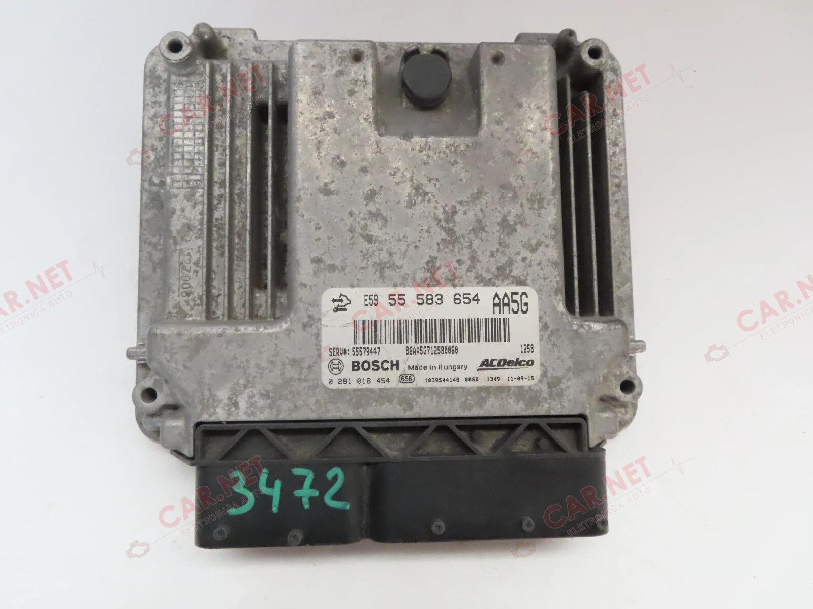 55583654 CENTRALINA MOTORE OPEL ASTRA J GTC 2.0 CDTI 121KW BOSCH 0281018454 E59 | eBay