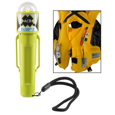 ACR C-LIGHT LED PFD VEST LIGHT W/CLIP USCG | eBay