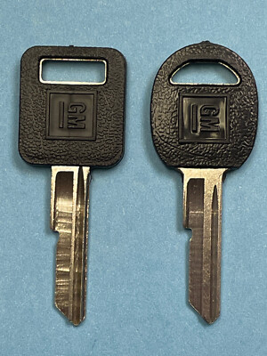 Gm Key Blanks GM Logo Key Blanks Set - J & K Keyways With Plastic Heads ...