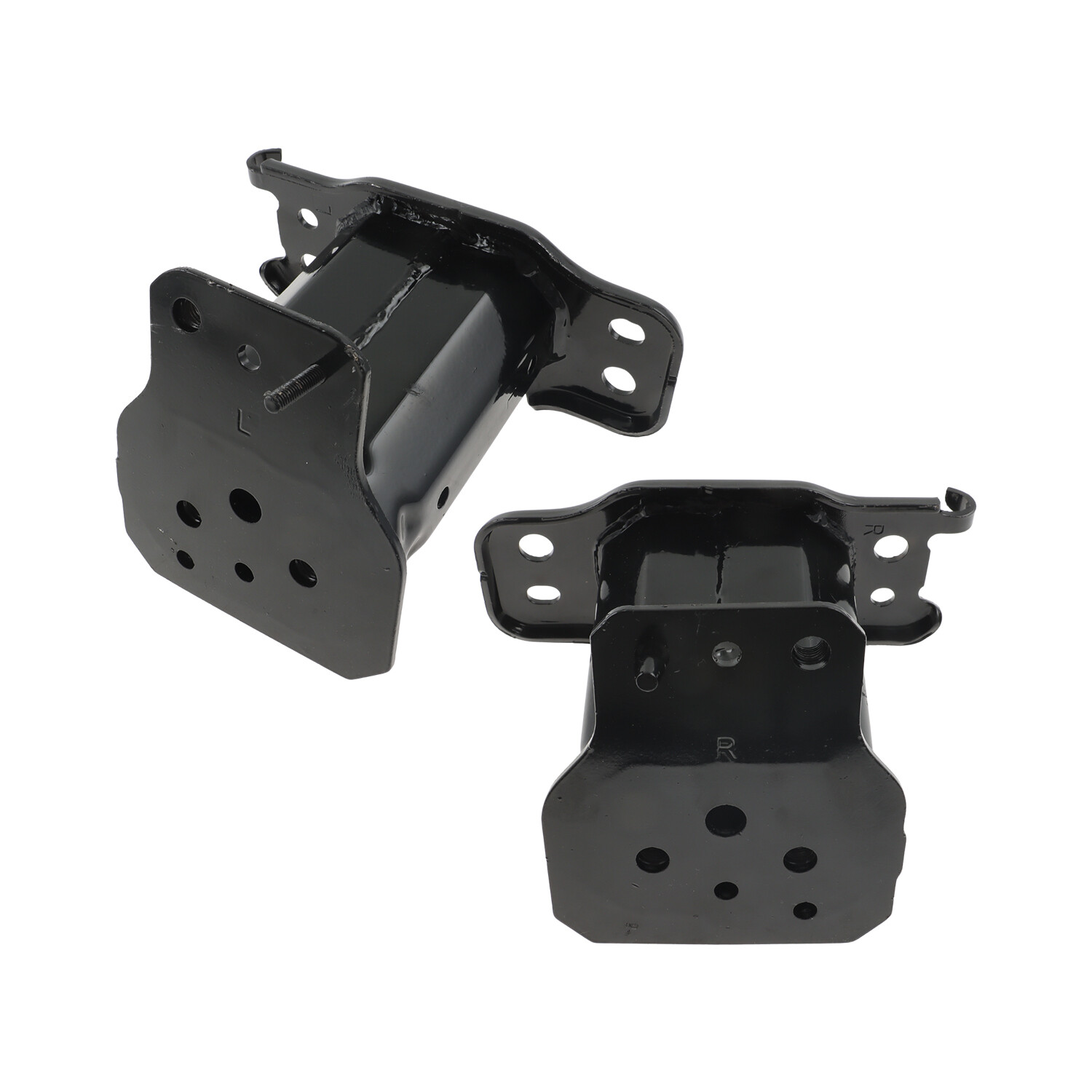 Black Front Bumper Cross Member Support Bracket LH & RH for Lexus ...