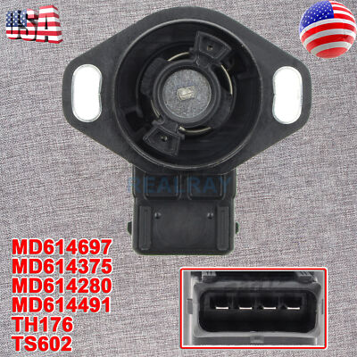 TPS Throttle Position Sensor MD614697 For Eagle Summt Mitsubishi ...