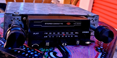 Steco Am/Fm Auto Radio Car Stereo Cassette Player Vintage | eBay