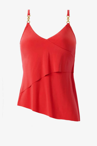 Magicsuit By Miraclesuit Eliza Tankini Top "Ginger" Red ~ NWT ~ $134 ...