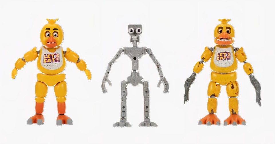 Five Night At Freddy’s Endo Series Classic Chica & Withered Chica ...