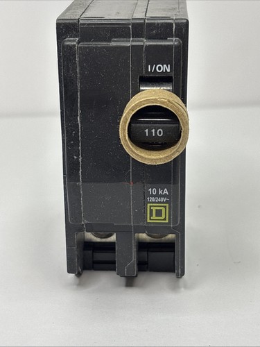 Square D QO2110 110A 2-Pole Circuit Breaker 120/240V Plug-On QO Panel ...