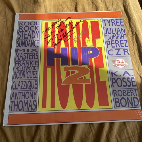 Hip House 2 DJ International Sealed Signed Autographed Joe Smooth Tyree ...