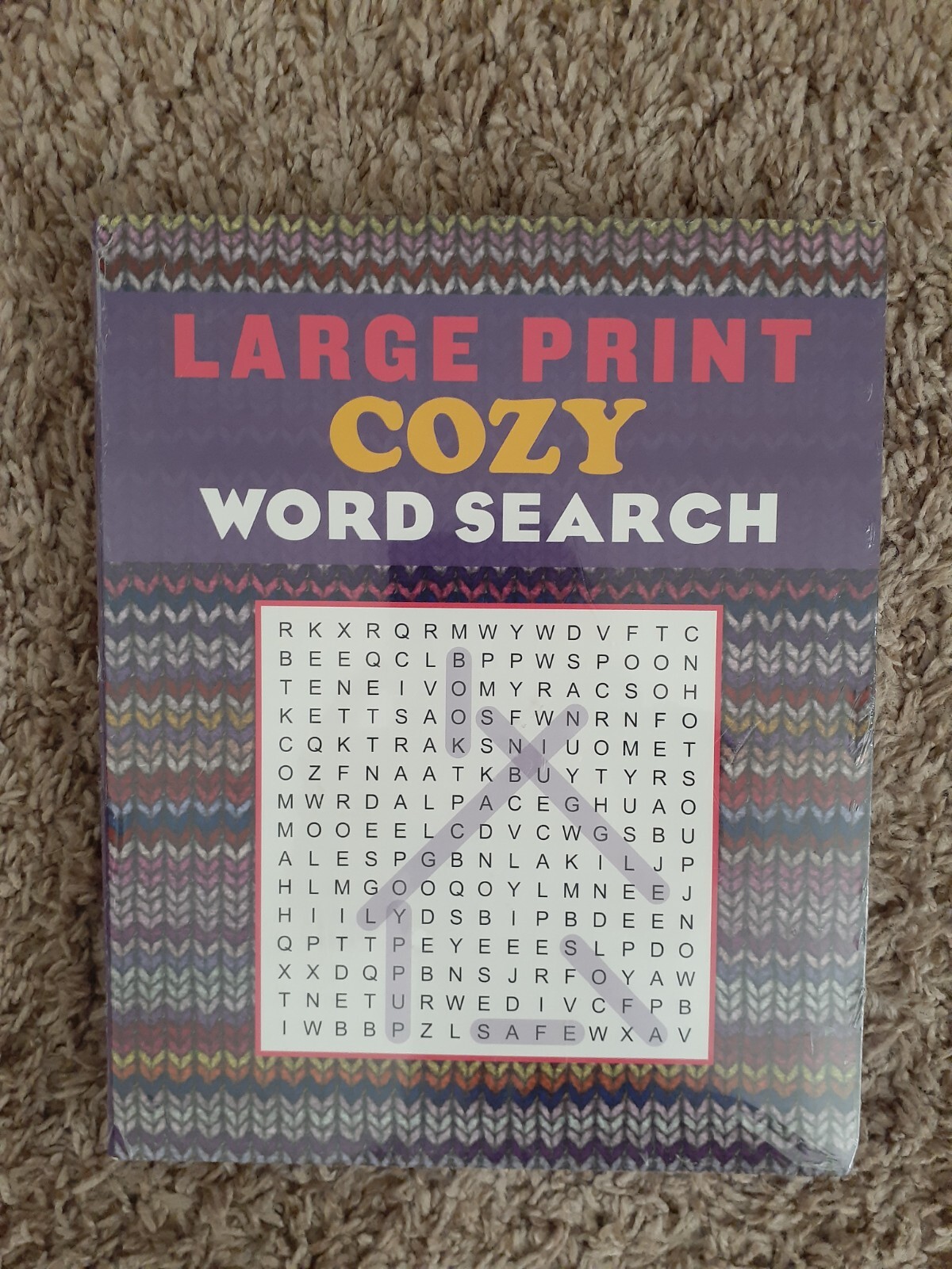 Large Print Cozy Word Search | eBay