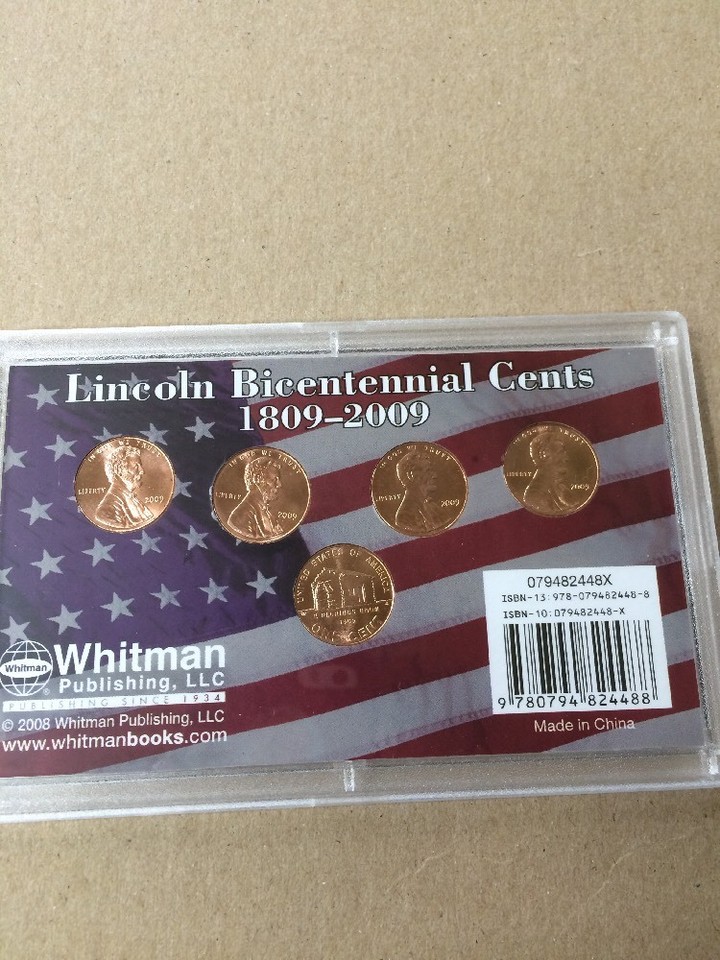 Lincoln Bicentennial Cents - 2009 Lincoln Penny Set In Holder! Nice! | eBay