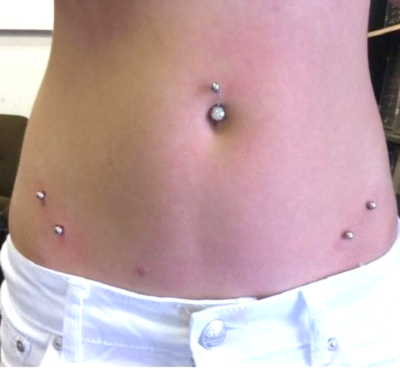 Hip Piercing Dermal