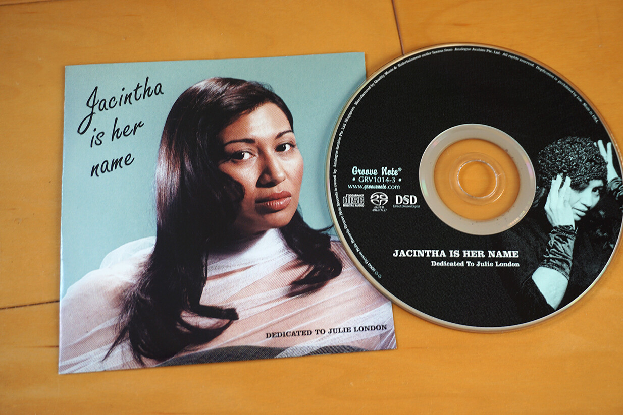 JACINTHA Is Her Name SACD disc ONLY read JAZZ Groove Note GRV1014-3 ...