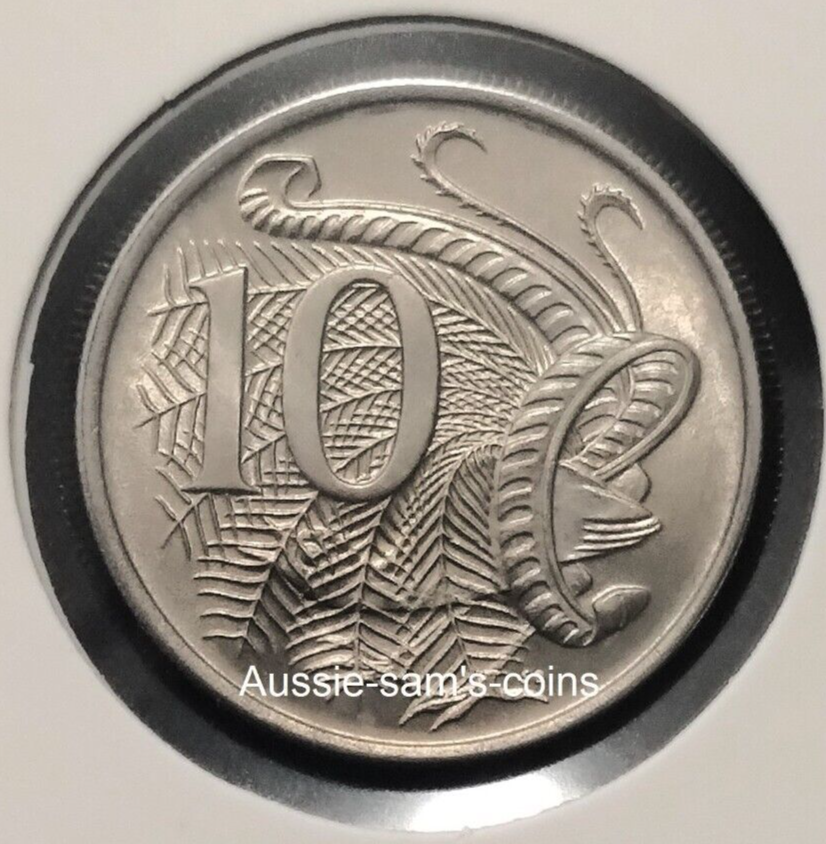 1967 1968 1969 Australia 10c Ten Cent Coins - Ex Ram Mint Rolls ...