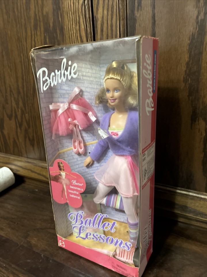 1999 Ballet Lessons Barbie Doll Mattel #26774 NIB | eBay