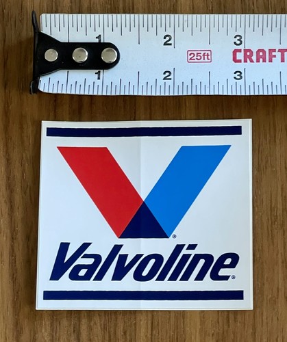 VALVOLINE Vintage Sticker VALVOLINE Sticker Valvoline Decal NOS - 3 x 3 ...