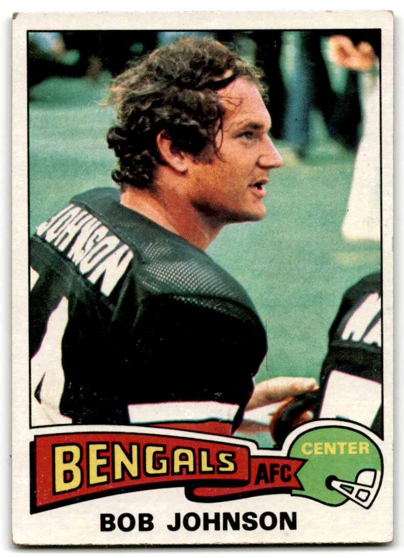 1975 Topps Bob Johnson Cincinnati Bengals #412 | eBay