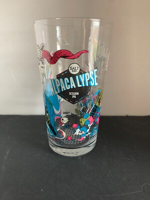 Salt ALPACALYPSE Session IPA Decorative Pint Glass - Salt Brewery ...