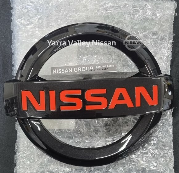GENUINE NISSAN NAVARA NP300 SERIES BLACK BADGES FRONT AND REAR | eBay