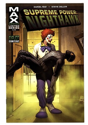 Supreme Power: Nighthawk #4 NM 9.4 2005 Steve Dillon Cover | eBay