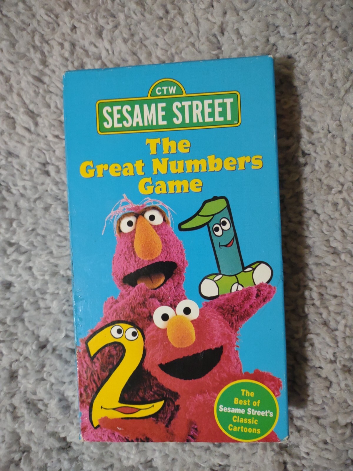 Sesame Street - The Great Numbers Game (VHS, 1998) 74644936537 | eBay