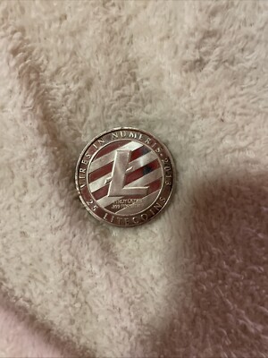 Litecoin Physical LTC .999 Silver plated Commemorative coin - 2013 ...
