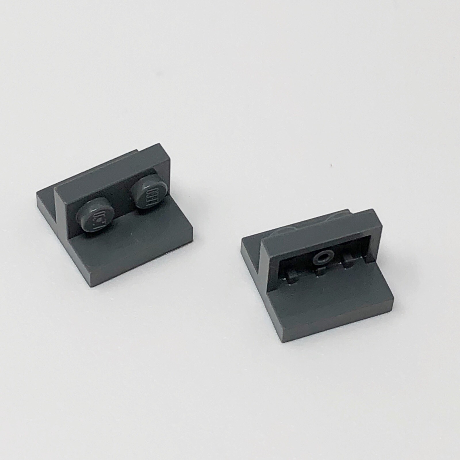 41682 LEGO Parts Bracket 2x2 - 1x2 Centered DARK BLUISH GRAY (2) | eBay